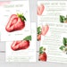STRAWBERRY Anatomy, Posters Labeling and Tracing Activities, Strawberry ...