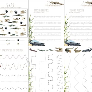 CROCODILE Unit Study, Life Cycle, Anatomy, Nature Study, Science ...
