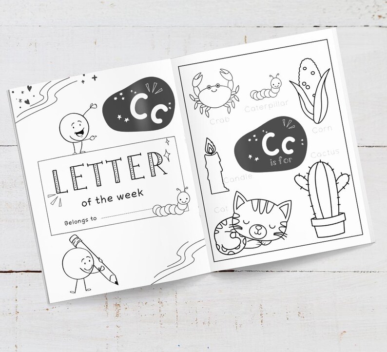 Letter of the Week: Letter C Learning Activities (printable) - Etsy