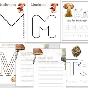 MUSHROOMS of North America Unit Study, Anatomy, Nature Study, Science ...