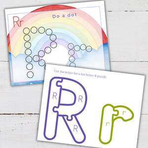 LETTER of the WEEK, R is for Rainbow, Letter R Activities, Alphabet ...