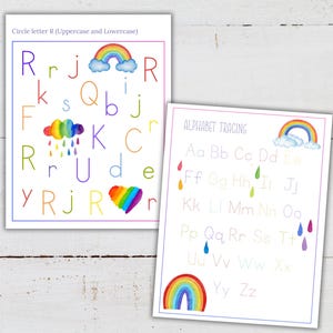 LETTER of the WEEK, R is for Rainbow, Letter R Activities, Alphabet ...