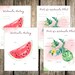 WATERMELON Unit Study Life Cycle Anatomy Nature Study - Etsy