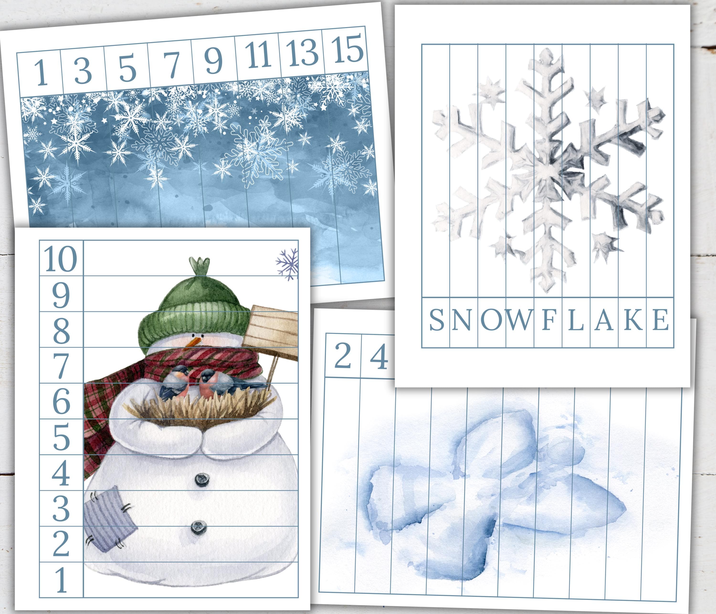 SNOWFLAKE Unit Study, Nature Study, Science, Handwriting, Homeschool ...