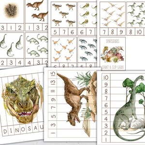 Dinosaur Unit Study: Homeschool Science Printable (instant Download) - Etsy