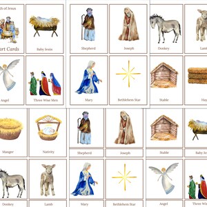 NATIVITY Unit Study, Vocabulary, Jesus Birth Story, Handwriting ...