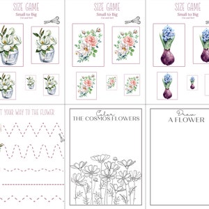 FLOWERS, Mini Study Unit, Life Cycle, Anatomy, Science, Handwriting ...