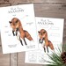 RED FOX Anatomy, Poster and Labeling Activity, Homeschool, Instant ...
