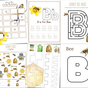 Honey Bees and Beekeeping Study Unit, Life Cycle, Anatomy, Nature Study ...