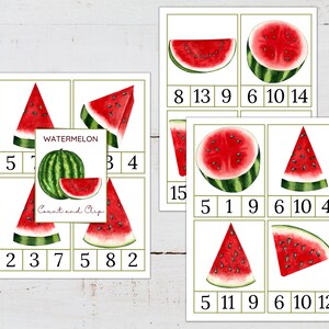 WATERMELON Unit Study, Life Cycle, Anatomy, Nature Study, Science ...