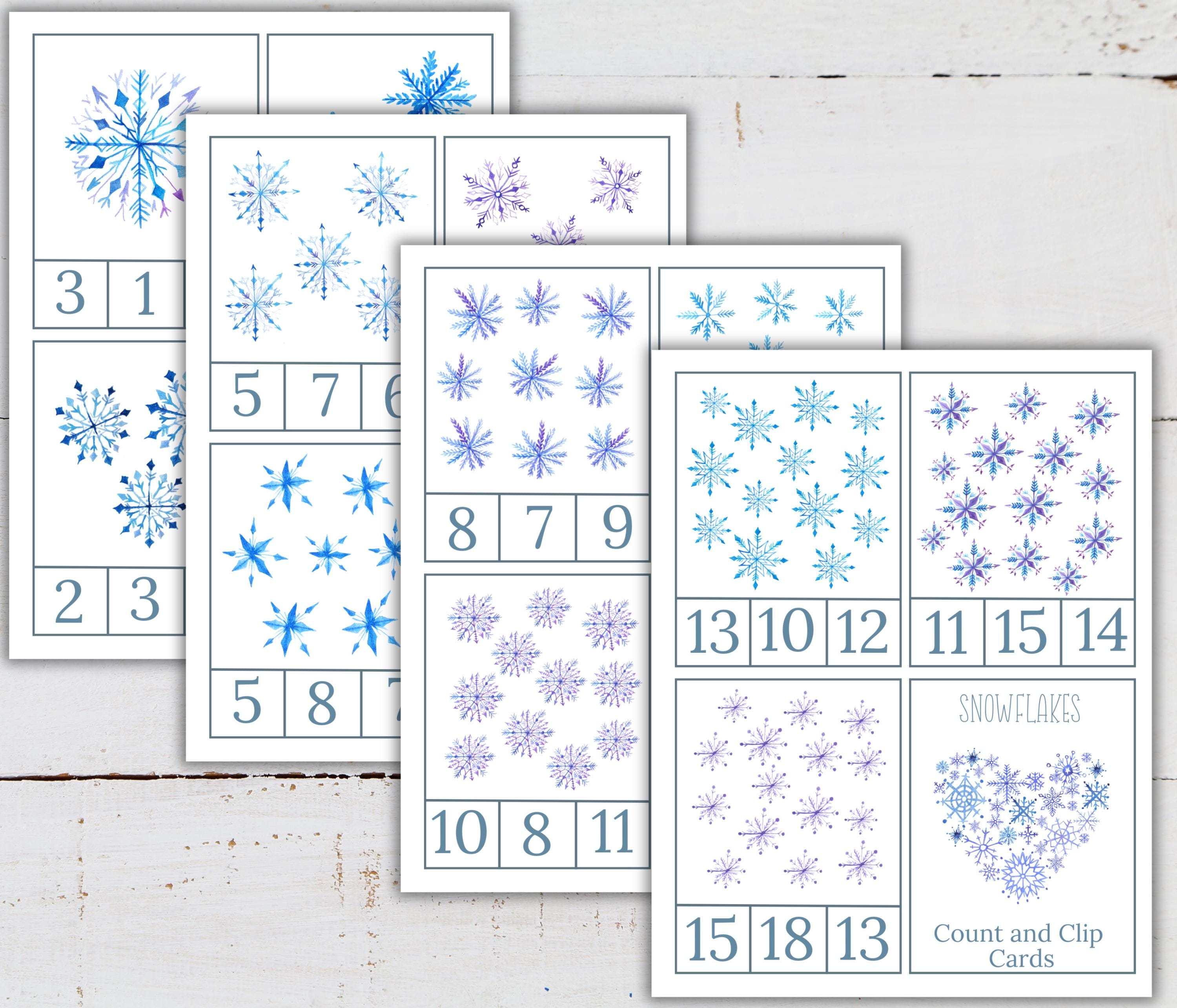 SNOWFLAKE Unit Study, Nature Study, Science, Handwriting, Homeschool ...