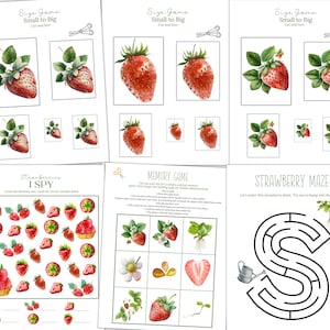 STRAWBERRIES Unit Study, Life Cycle, Anatomy, Nature Study, Science ...