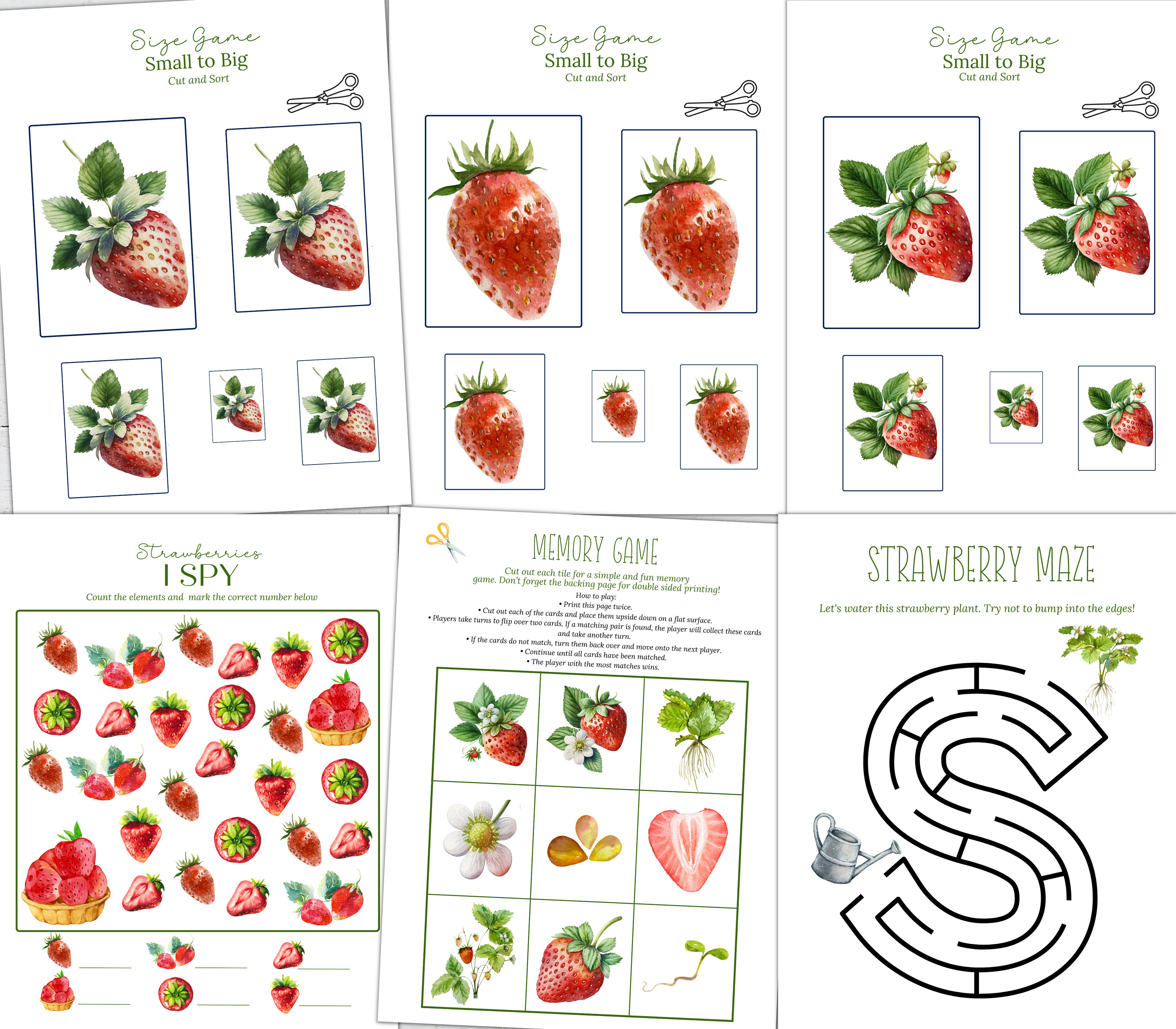 STRAWBERRIES Unit Study, Life Cycle, Anatomy, Nature Study, Science ...