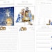 NATIVITY Unit Study, Vocabulary, Jesus Birth Story, Handwriting ...