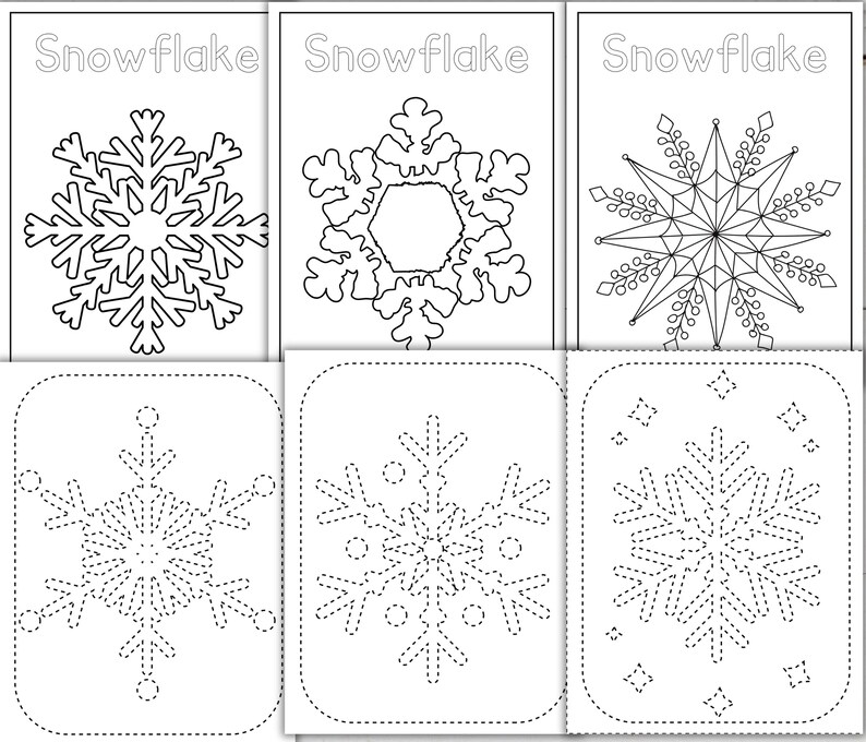 SNOWFLAKE Unit Study, Nature Study, Science, Handwriting, Homeschool ...