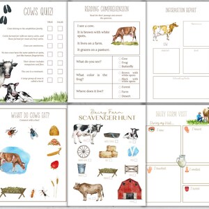 COWS Unit Study, Cattle, Life Cycle, Anatomy, Farm Animals, Nature ...
