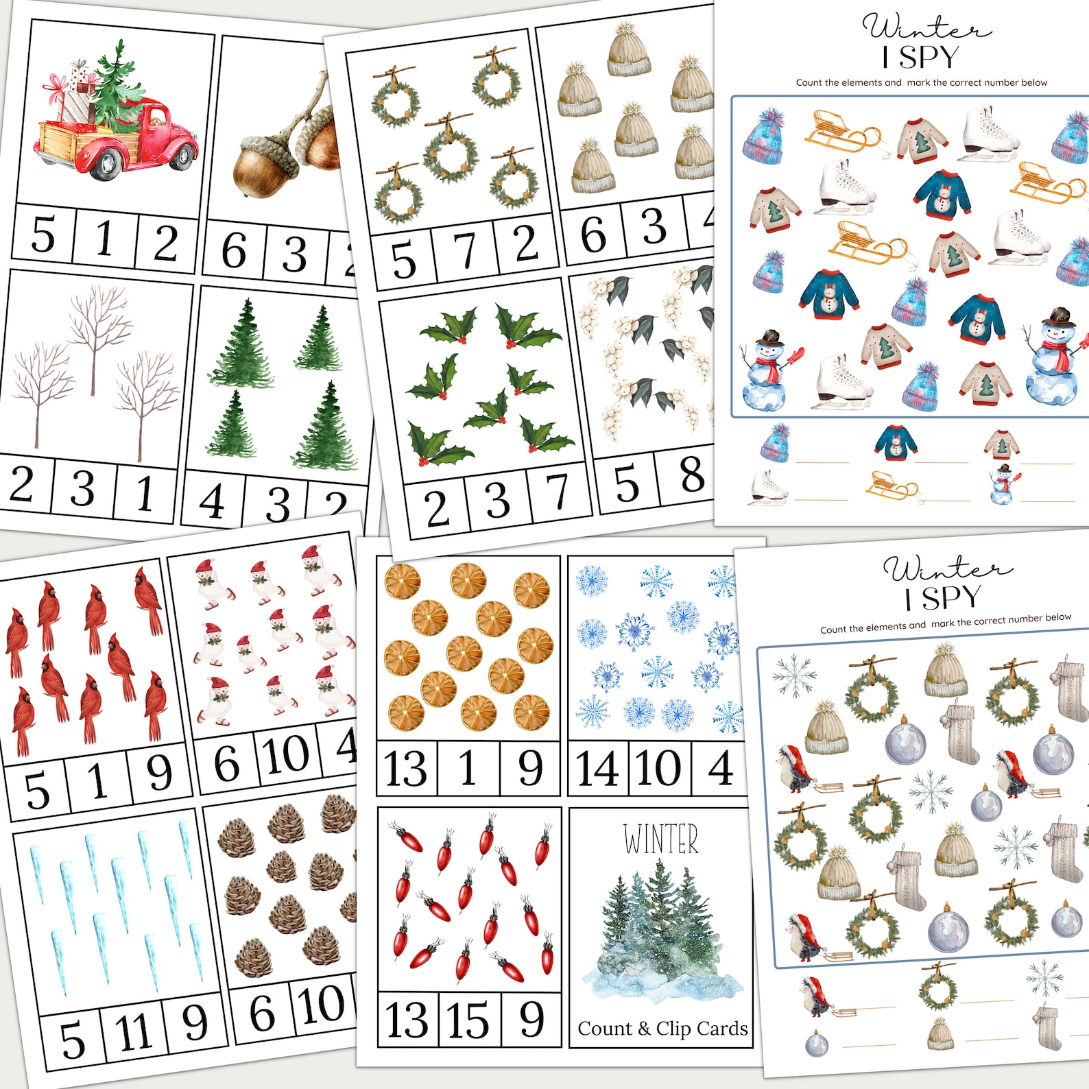 WINTER, Nature Unit Study, Winter Activities, Handwriting, Homeschool ...