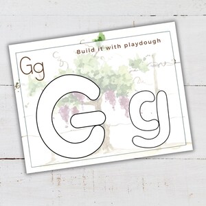 LETTER of the WEEK, G is for Grapes, Letter G Activities, Alphabet ...