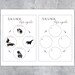 Fauna Life Cycle Printable 5x7" Flashcards and Matching Worksheets (5x7 ...