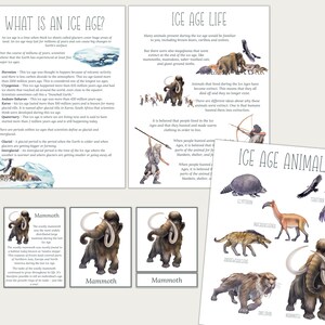 ICE AGE Unit Study, Nature Study, Science, Handwriting, Homeschool ...