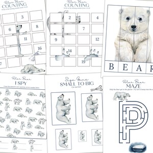 POLAR Bear Unit Study, Life Cycle, Anatomy, Nature Study, Science ...