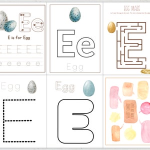 Egg Unit Study: Oviparous Animals, Life Cycle (homeschool Printable) - Etsy