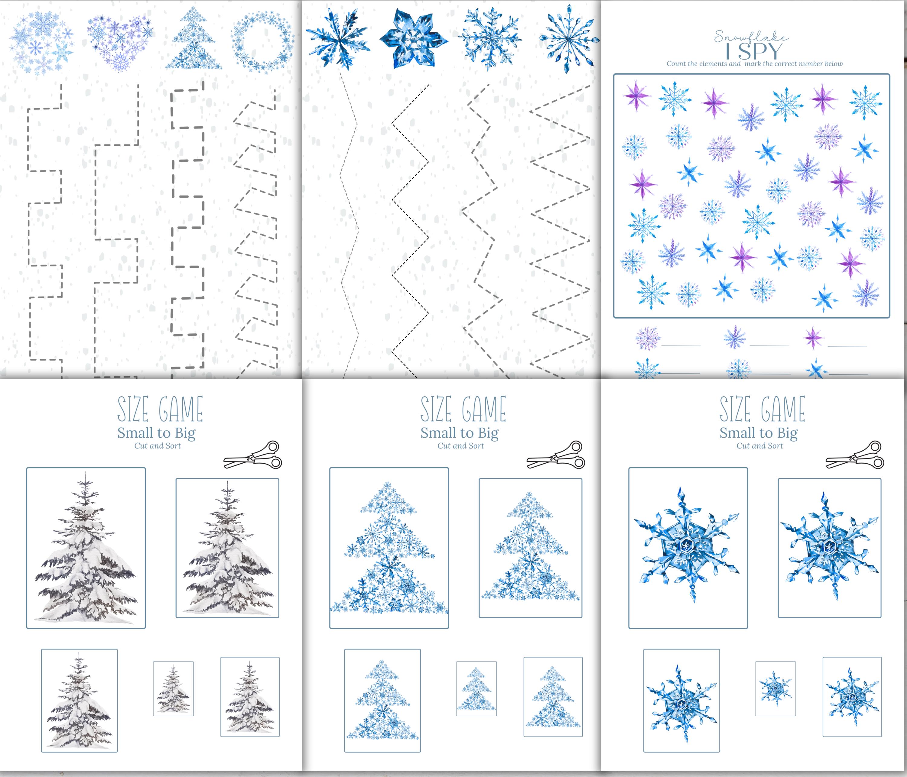 SNOWFLAKE Unit Study, Nature Study, Science, Handwriting, Homeschool ...