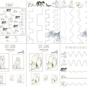 ARCTIC FOX Unit Study, Life Cycle, Anatomy, Nature Study, Science ...