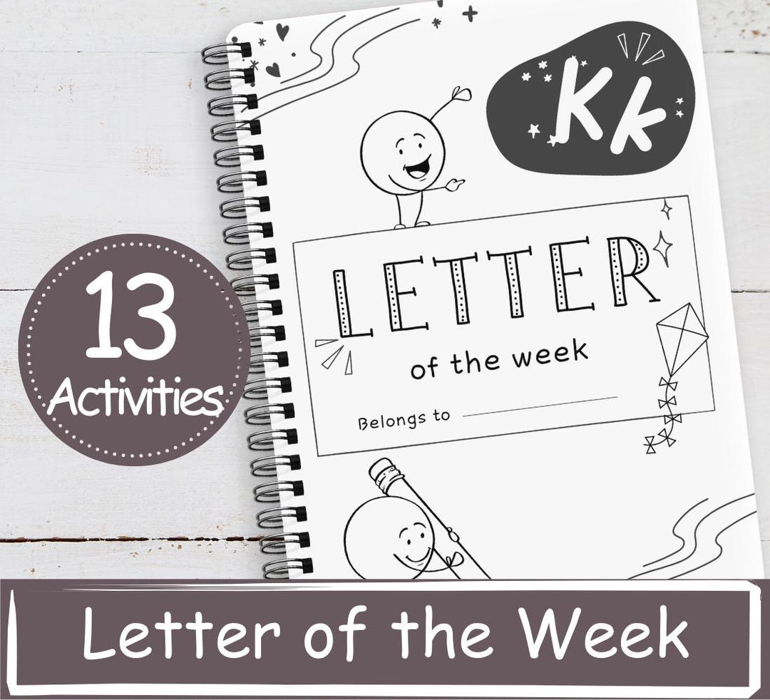 Letter of the Week: Letter K Learning Activities (printable) - Etsy