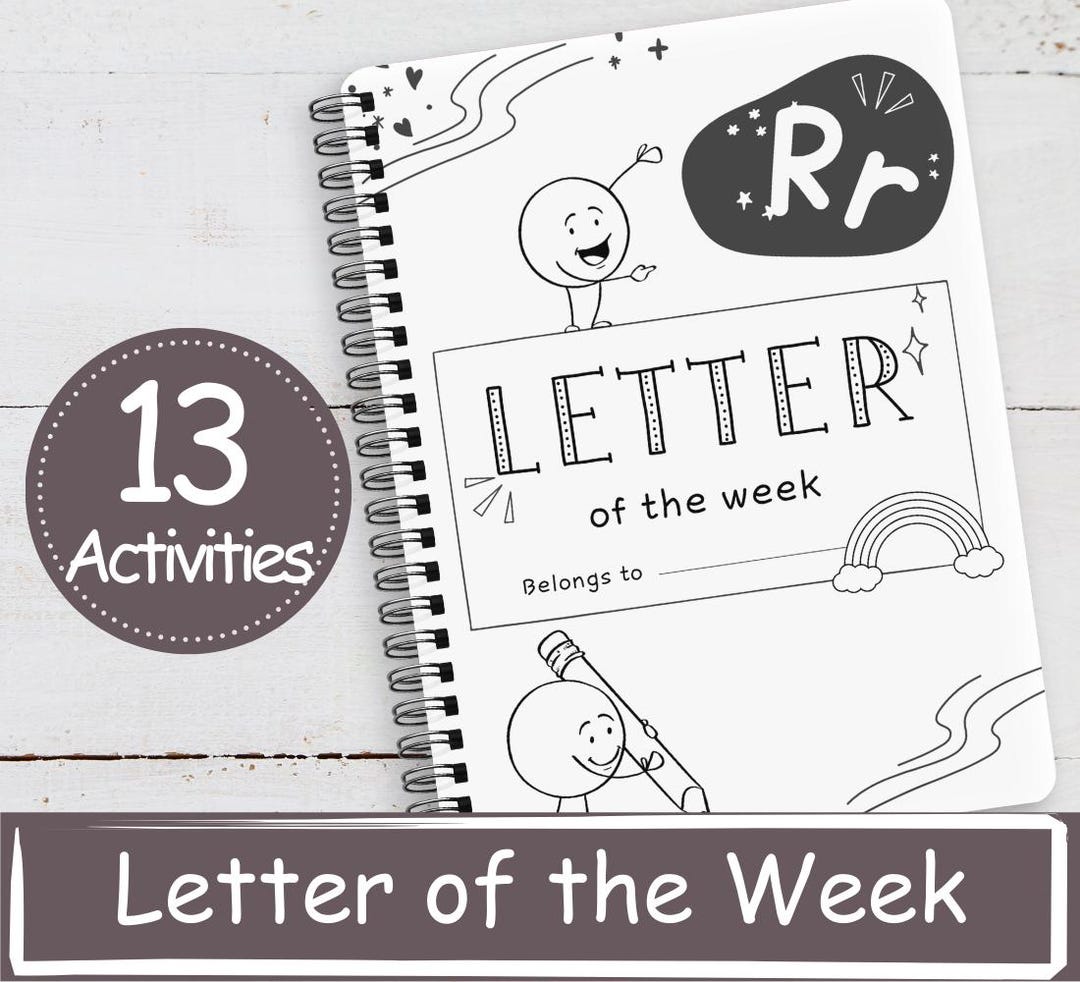 Letter of the Week: Letter R Learning Activities (printable) - Etsy
