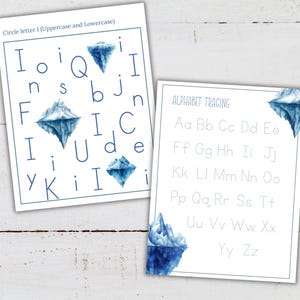 LETTER of the WEEK, I is for Iceberg, Letter I Activities, Alphabet ...