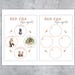 Fauna Life Cycle Printable 5x7" Flashcards and Matching Worksheets (5x7 ...