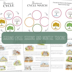 SPRING Unit Study, Spring Activities, Science, the 4 Seasons ...