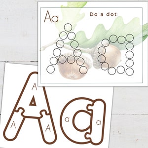 LETTER of the WEEK, A is for Acorn, Letter A Activities, Alphabet ...