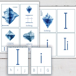 LETTER of the WEEK, I is for Iceberg, Letter I Activities, Alphabet ...