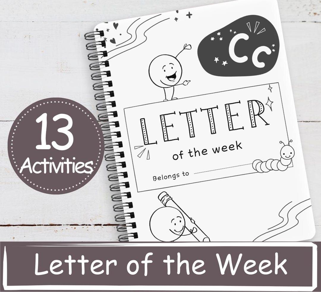 Letter of the Week: Letter C Learning Activities (printable) - Etsy