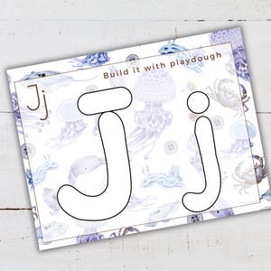 LETTER of the WEEK, J is for Jellyfish, Letter J Activities, Alphabet ...