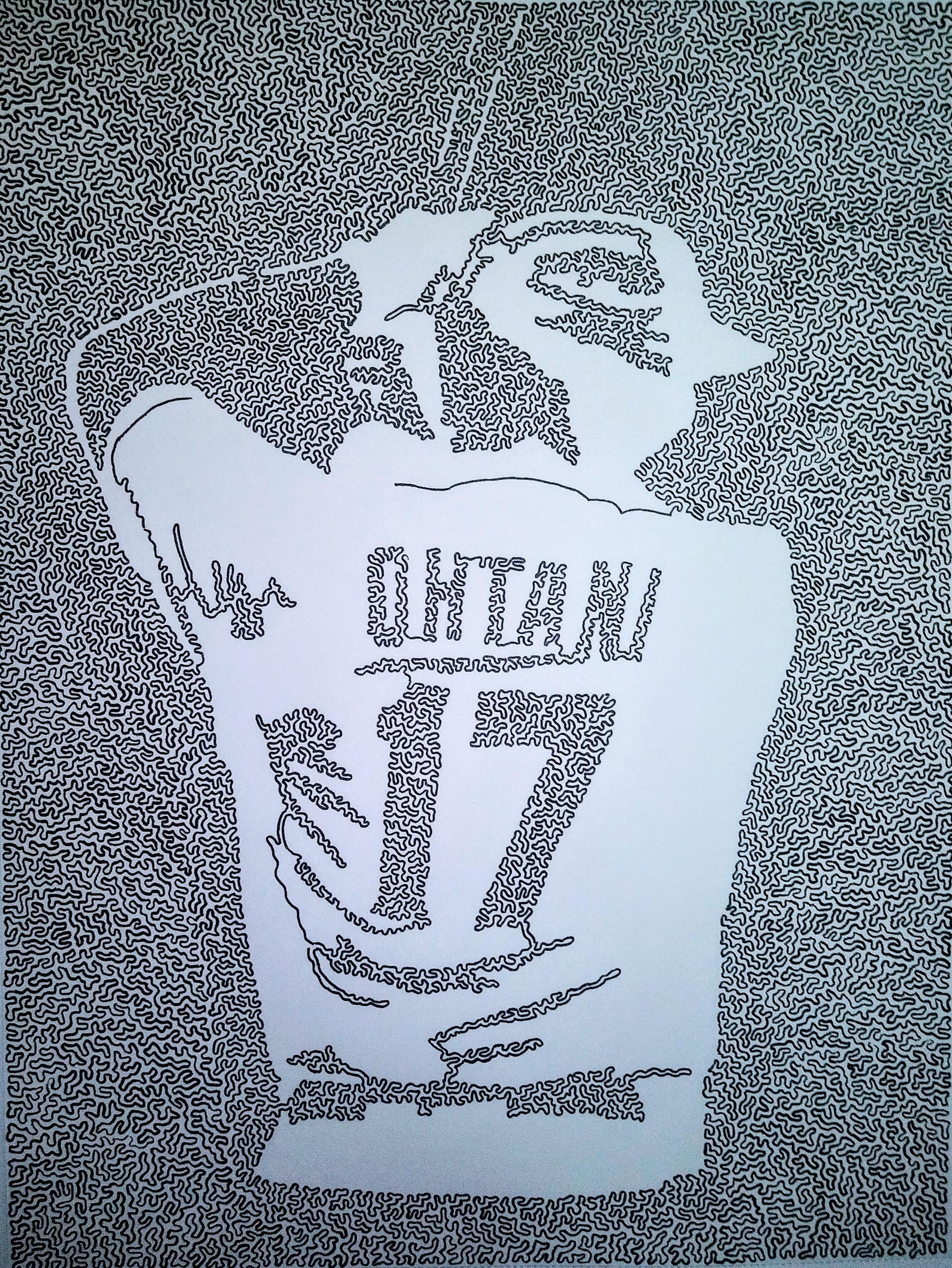 Shohei Ohtani Continuous Line Art Portrait: Dodgers Fan Gift - Etsy