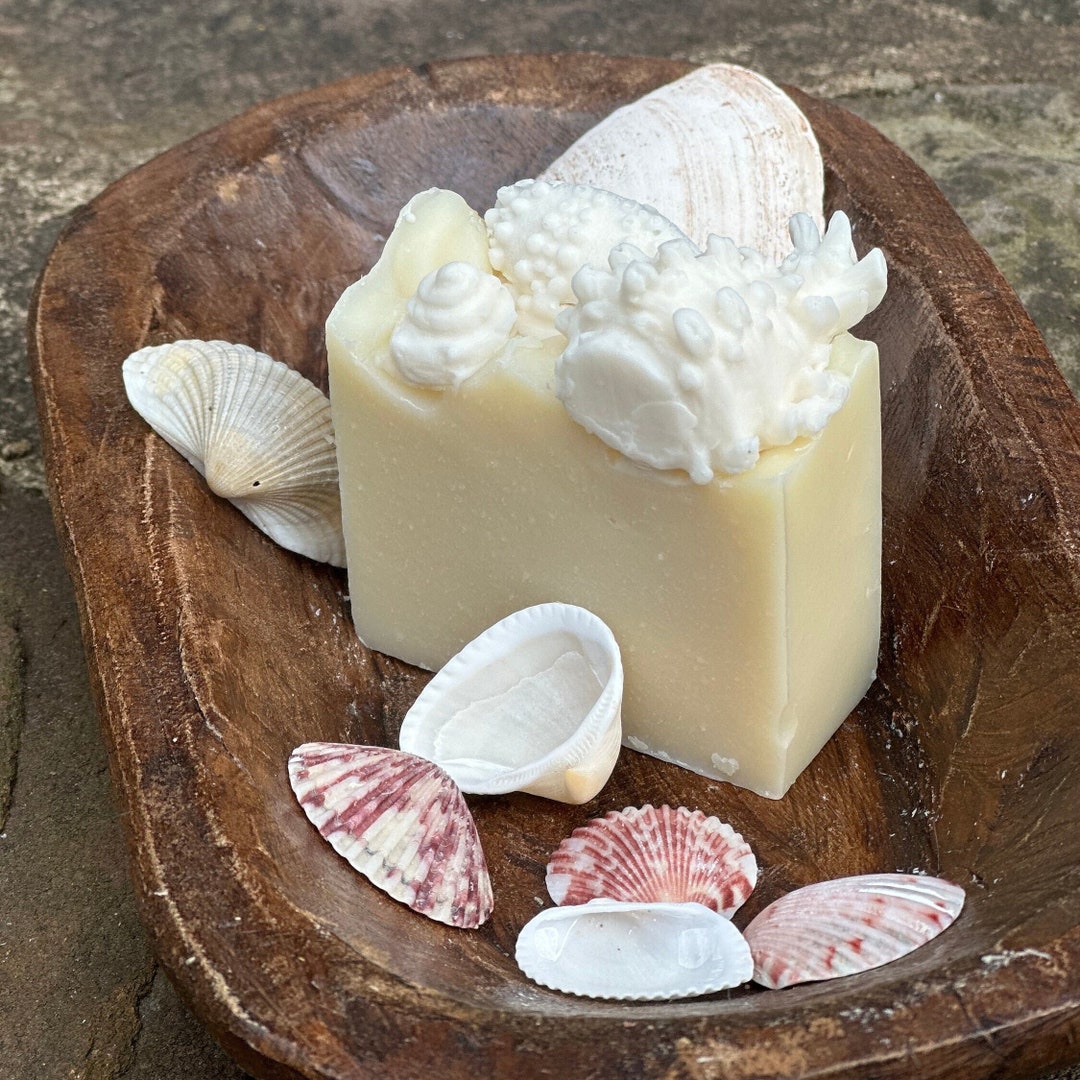 Coconut Cream Soap Seashell Soap, Beach Soap, Summersoap, Vacation Soap ...