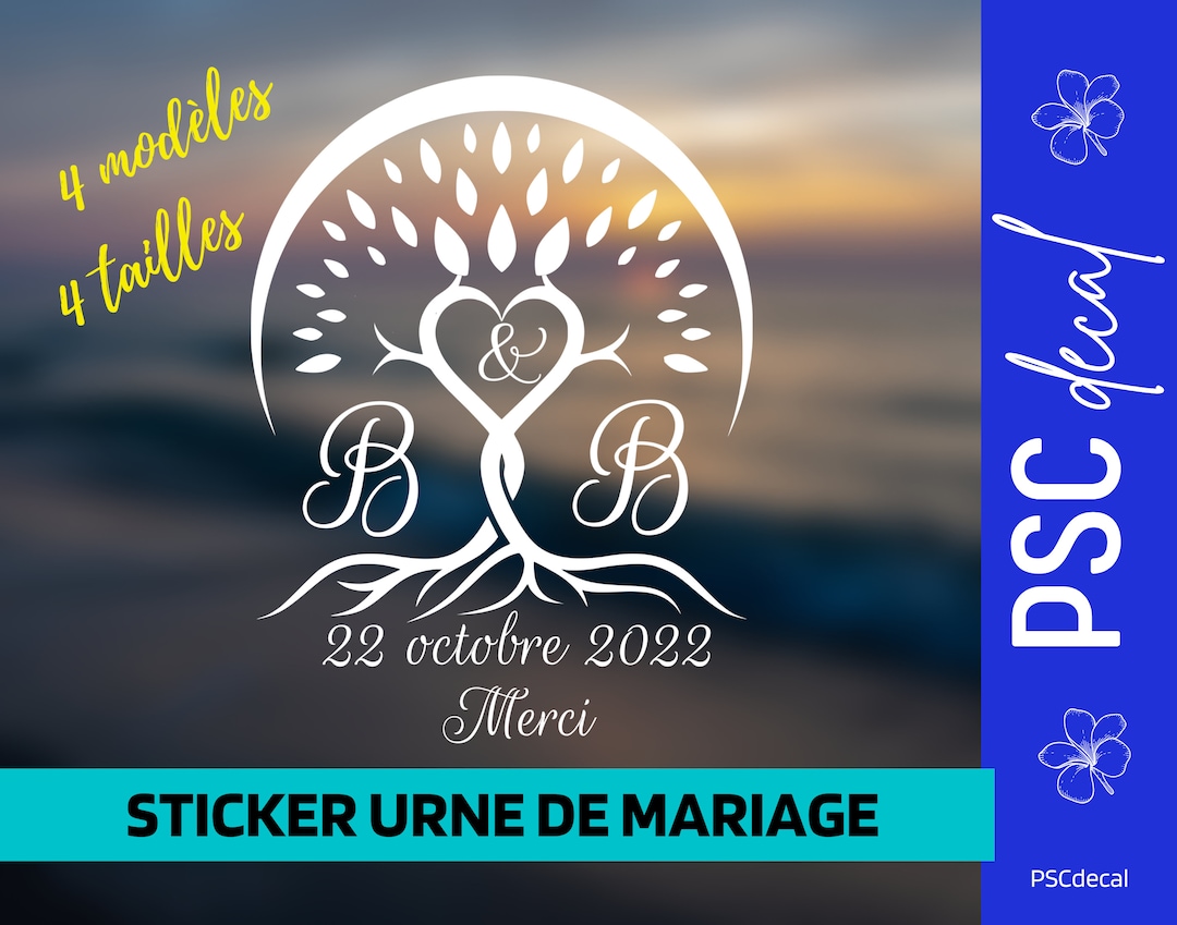 Wedding Urn Sticker Thank You Wedding Urn Stickers Wedding Urn Sticker ...