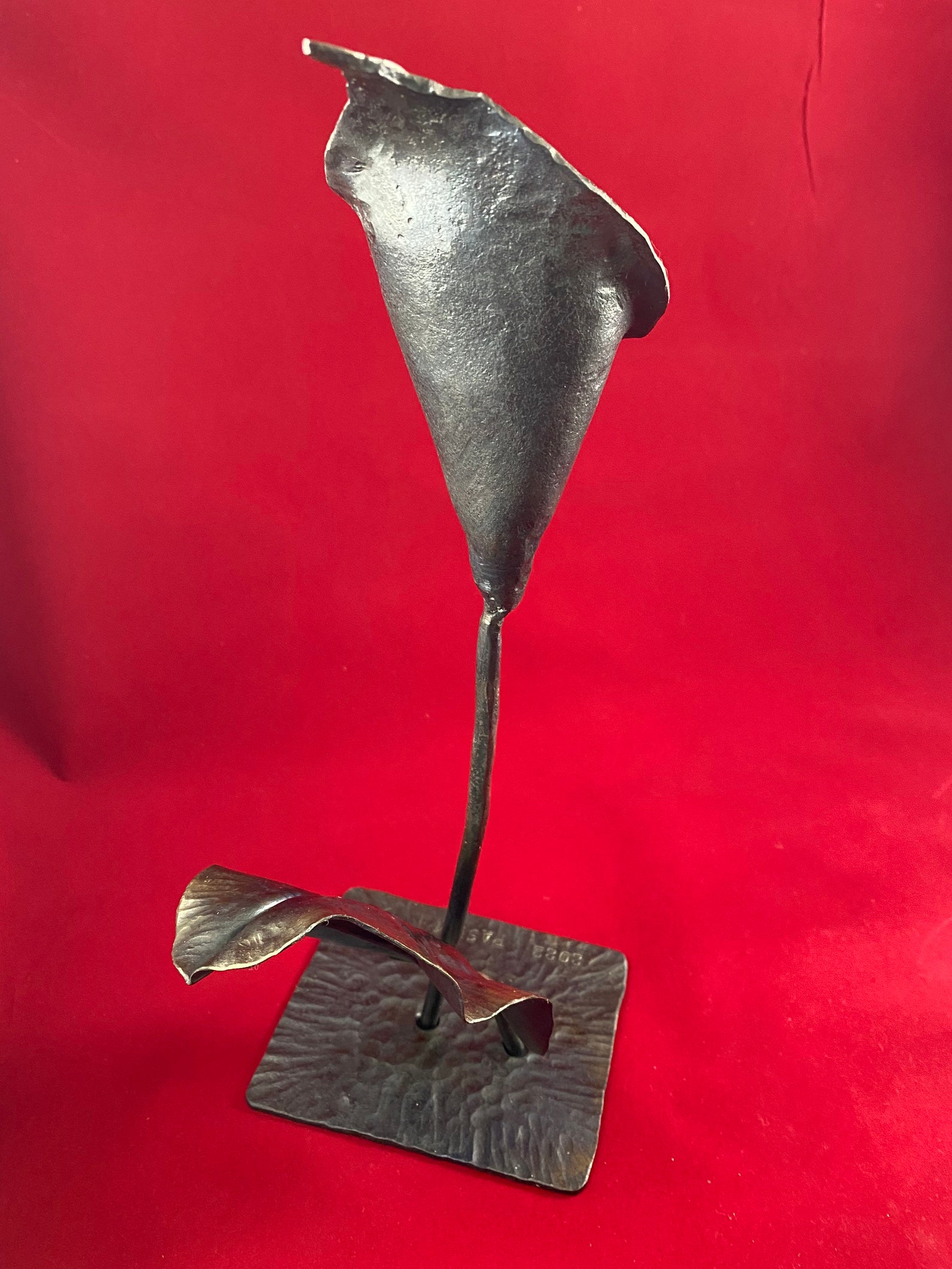 Blacksmith Calla Lily Sculpture - Hand Forged - Etsy