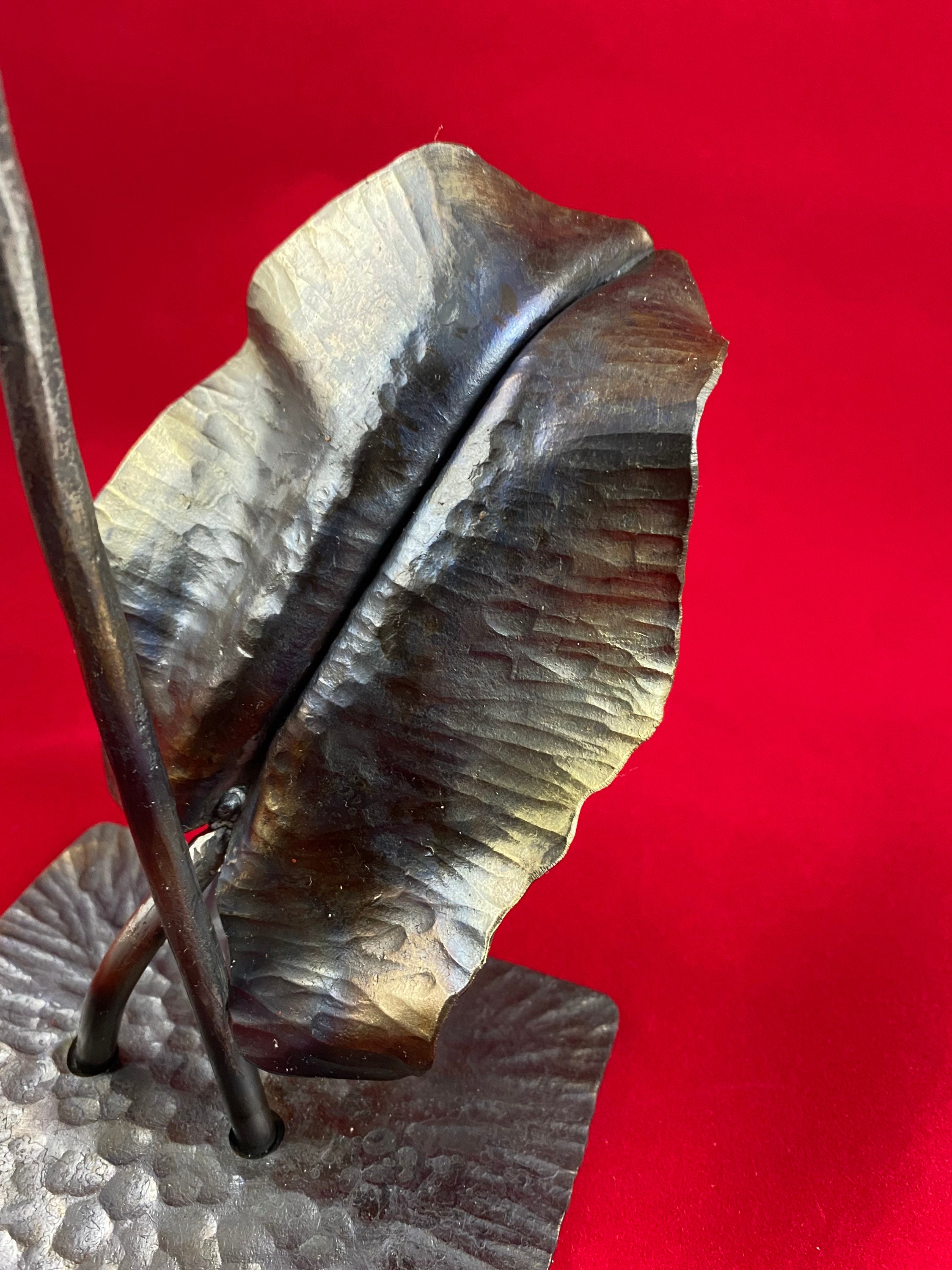 Blacksmith Calla Lily Sculpture - Hand Forged - Etsy