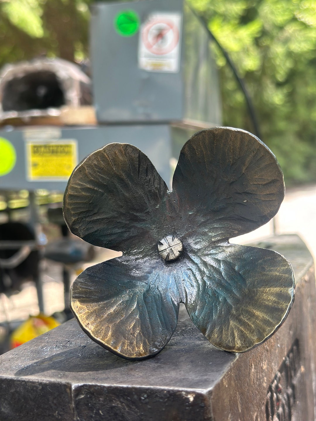 Blacksmith Poppy Flower - Hand Forged - Etsy