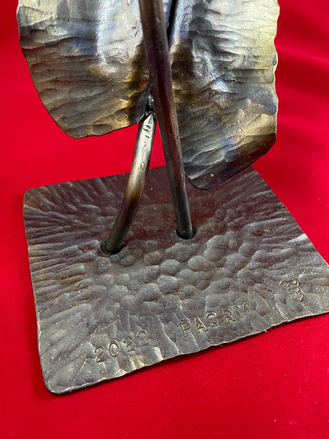 Blacksmith Calla Lily Sculpture - Hand Forged - Etsy