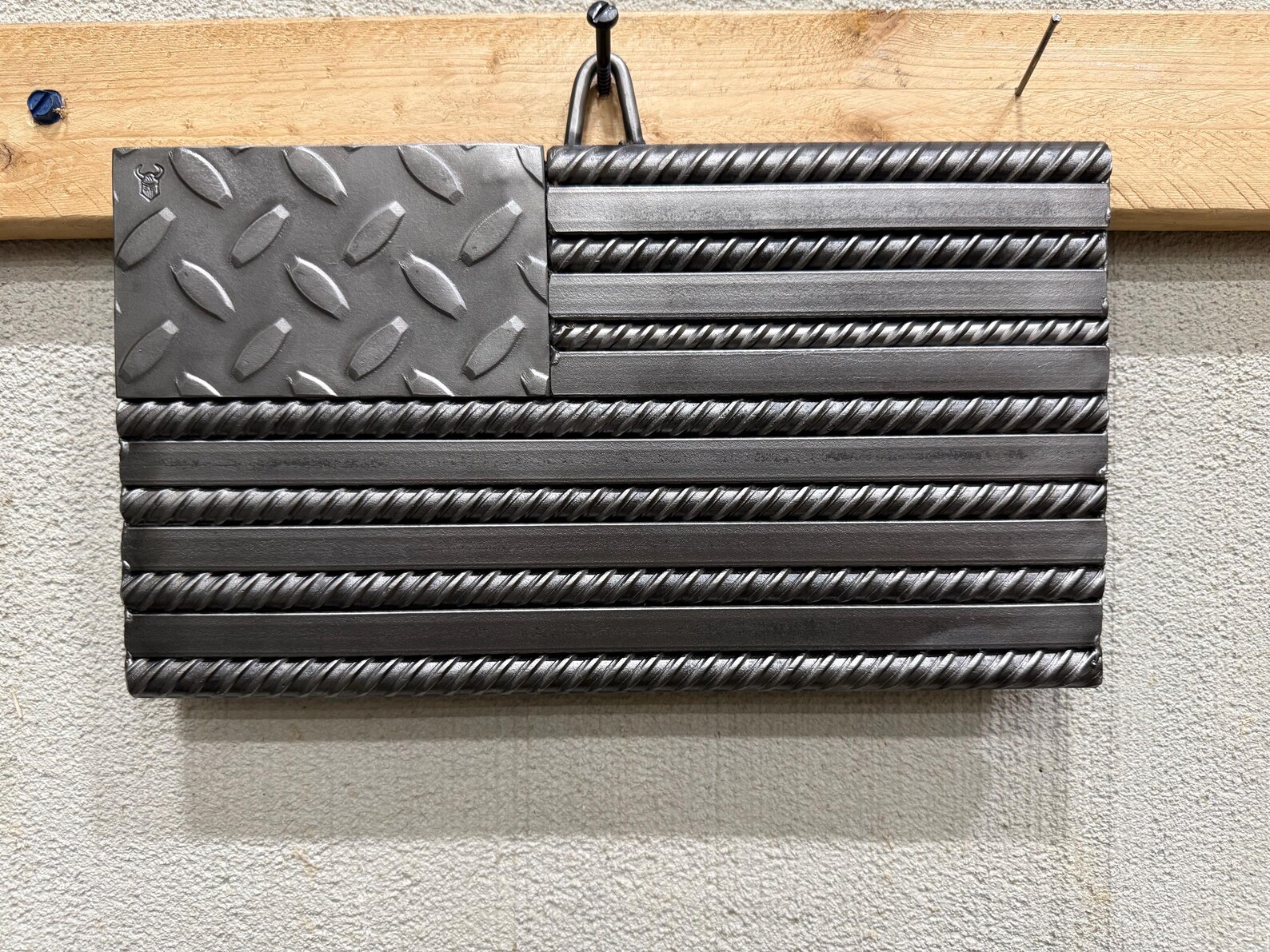 Handmade Steel American Flag - Etsy