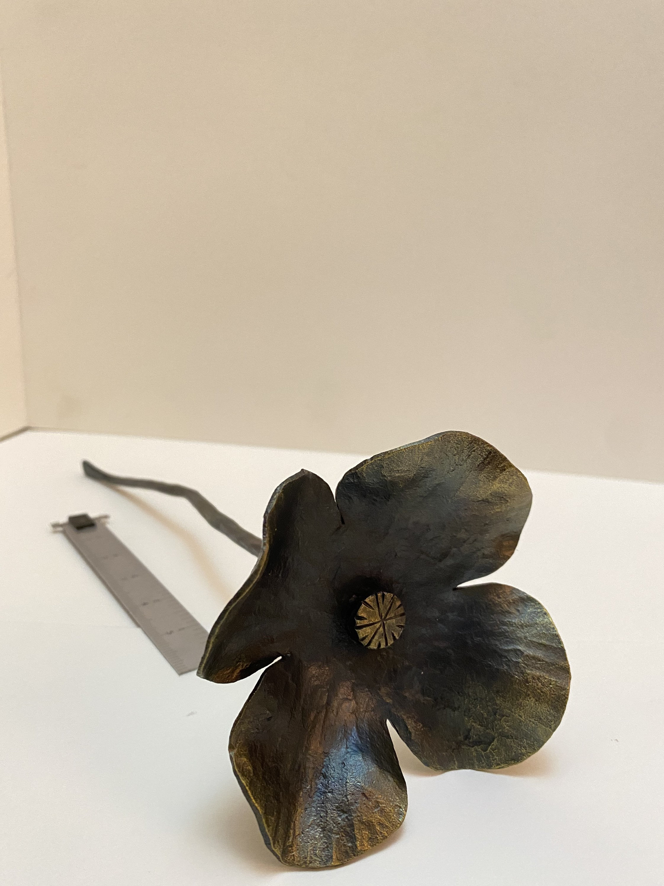 Blacksmith Poppy Flower Hand Forged - Etsy Singapore