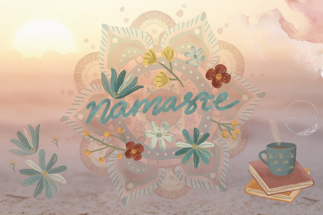 Namaste 4x6 Printable and Digital Card and Print - Etsy