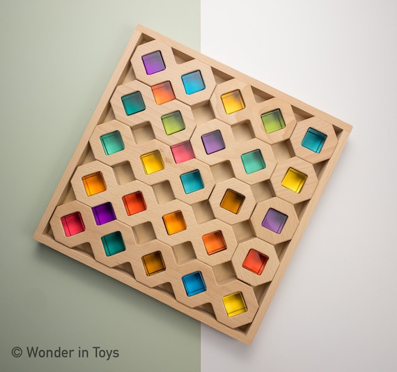 Versatile Wooden Building Block Set With Windows for Upgraded - Etsy