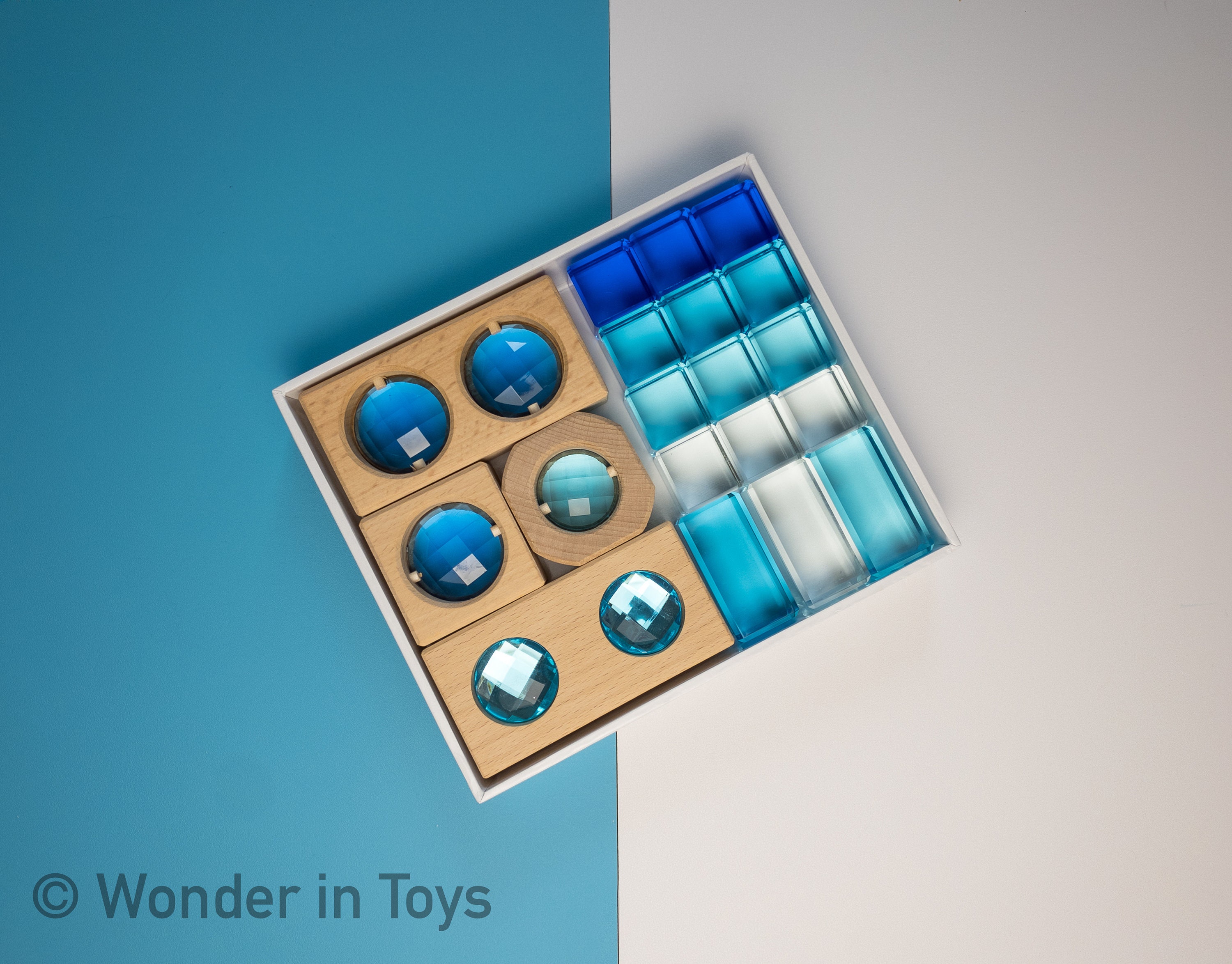 Green Acrylic Window Blocks | Montessori Toddler Toy - Etsy