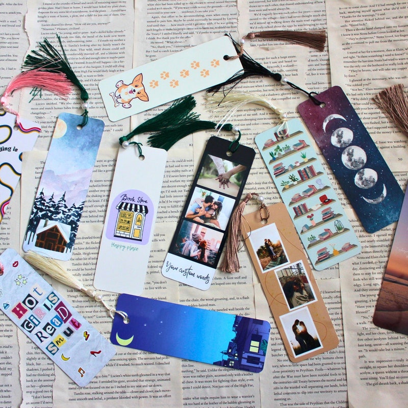 Metal Bookmark - Etsy